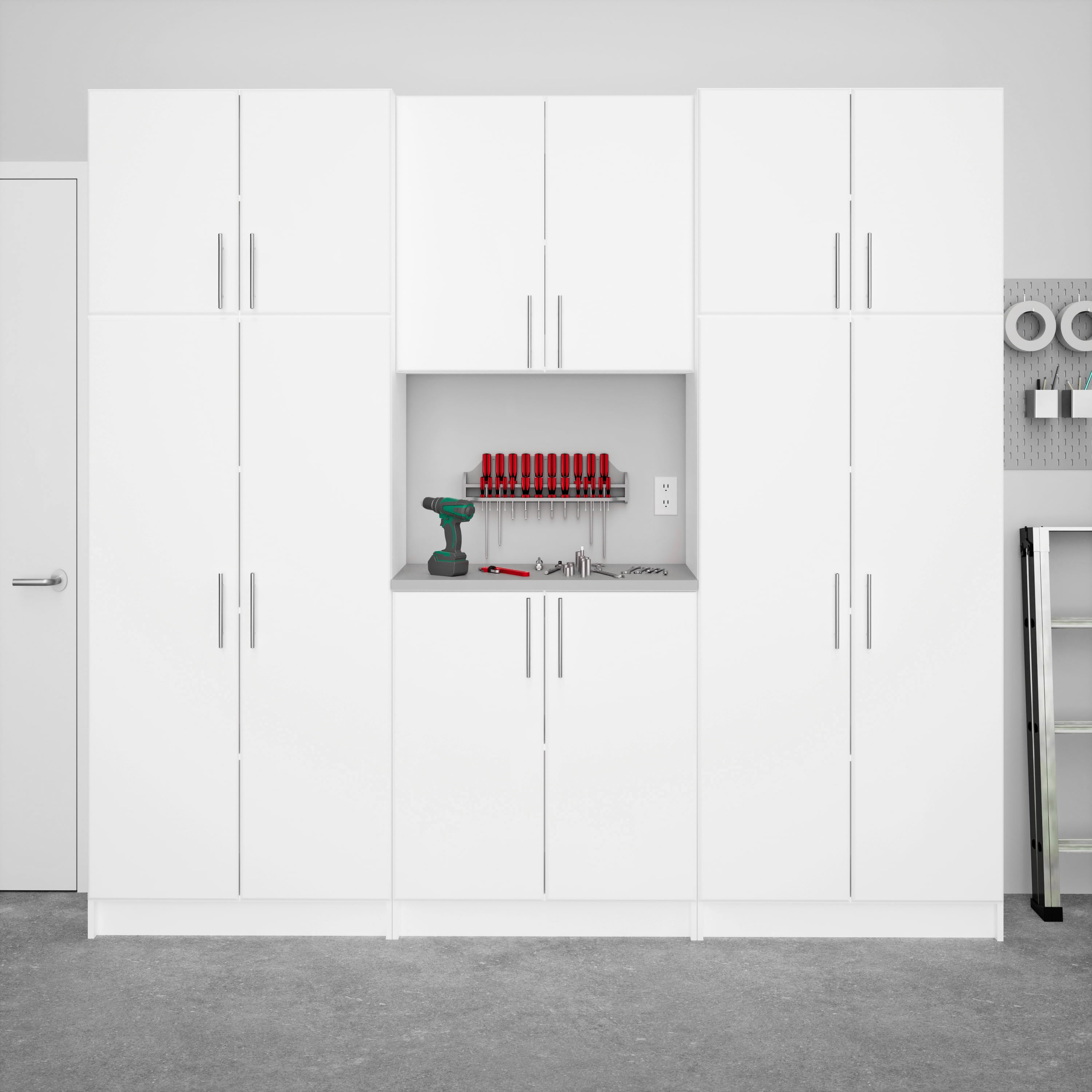 Prepac White Elite Utility Storage Cabinet Set I - 6 Pieces - Walmart.com