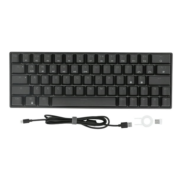 Mechanical Gaming Keyboard,Mechanical Keyboard 64 Keys Wireless ...