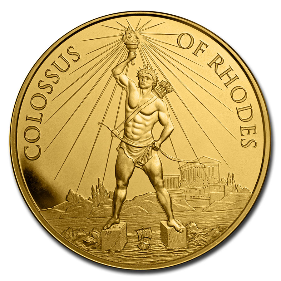 1 oz Gold - 7 Wonders of the Ancient World (Colossus of Rhodes ...