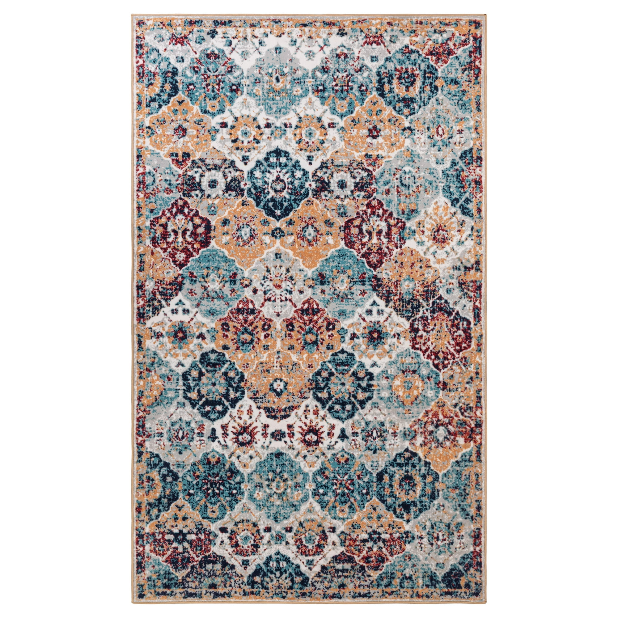 Click here for Jml Area Rug 5x7 Retro Accent Non-Slip Indoor Carp... prices
