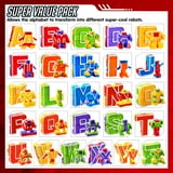 Free Shipping! Joyfy 26-in-3 Alphabet Bots Transforming Robot Toys for ...