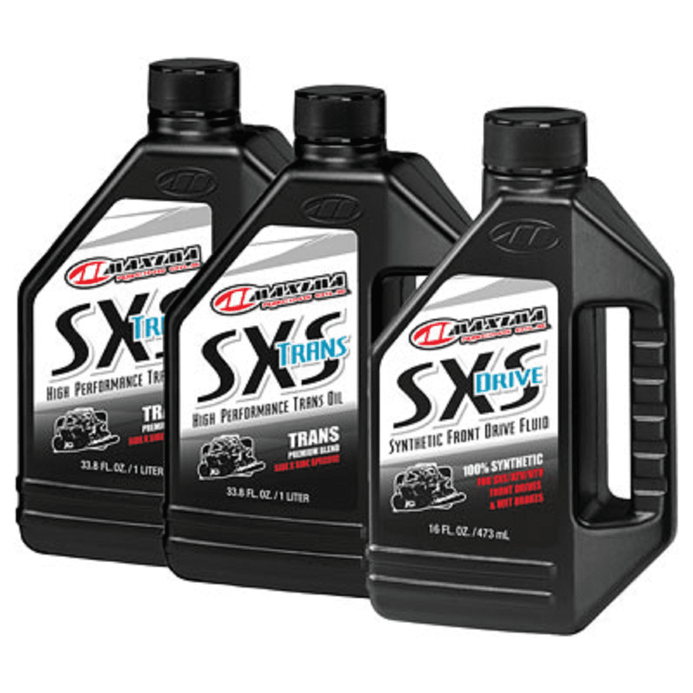 Drivetrain Oil Change Kit with Maxima Oil Compatible With Polaris ...
