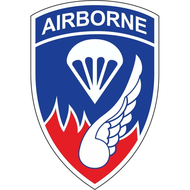 3.8 Inch 187th Infantry Regiment Airborne Patch Decal - Walmart.com ...