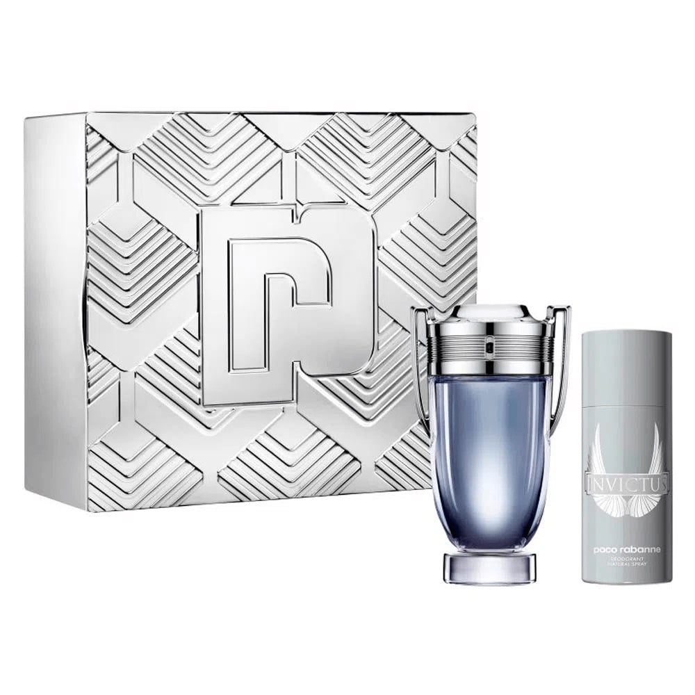 Set de fragancia Paco Rabanne Invictus Eau de Toilette 200 ml ...