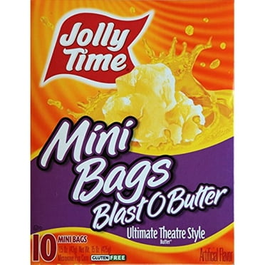 JOLLY TIME Blast O Butter Microwave Popcorn, 24 Ct (3.2 oz. Bags ...