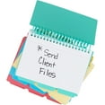 C-Line Spiral Bound Index Card Notebook with Tabs, Includes 60 Ruled 3 ...