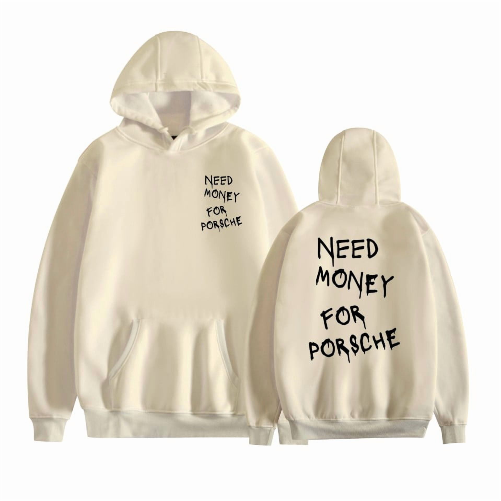 Click here for Fengzan Need Money For Porsche Hoodie 2025 Logo Gr... prices