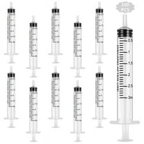 25 Pack of 3ml Luer Slip Syringes without Needle, Disposable, Sterile ...