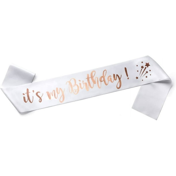 LAICAIW It's My Birthday-Sash-Be The Most Beautiful for Your Birthday ...