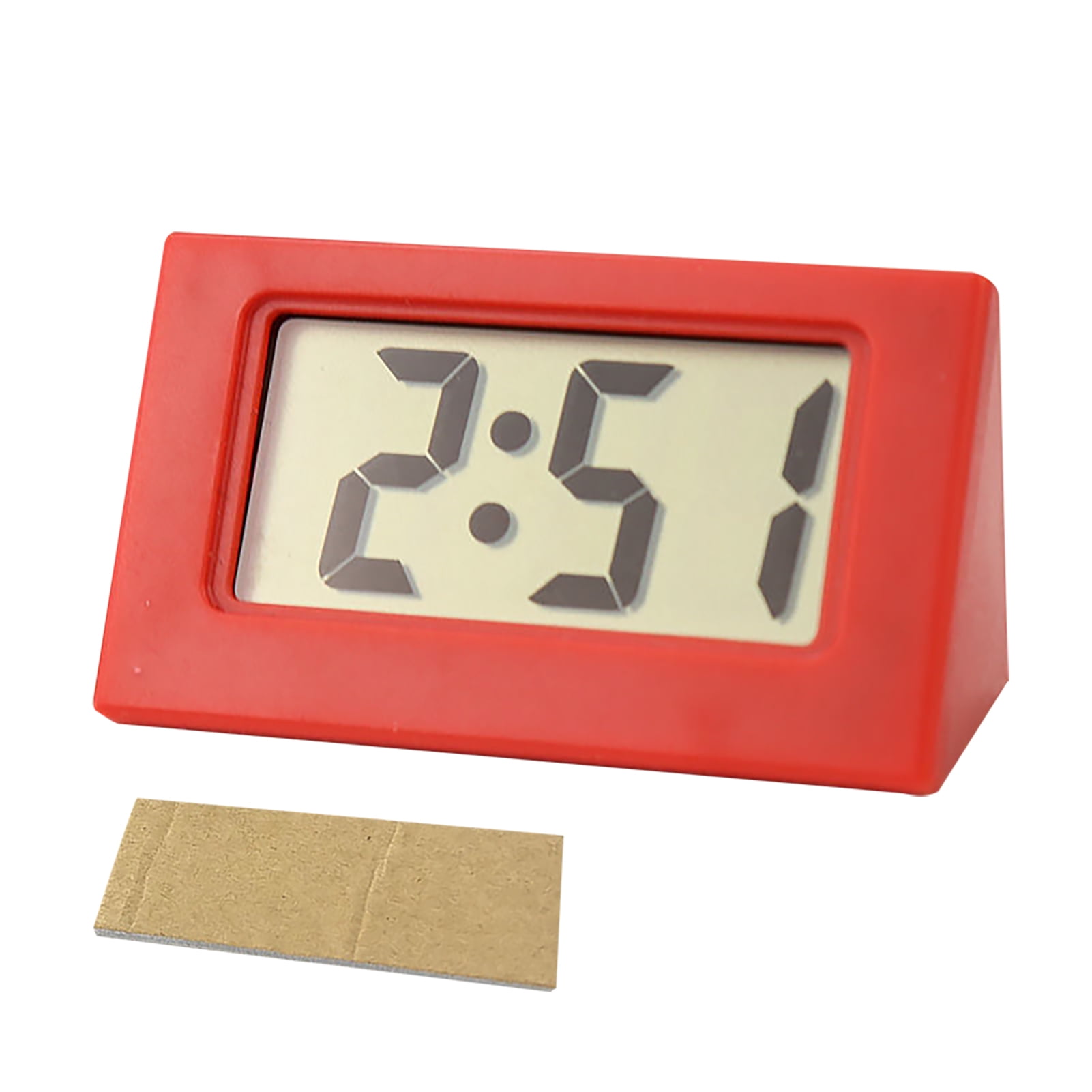 Date Interior Accessories Home LCD Screen Watch Mini Bedroom Stick On ...