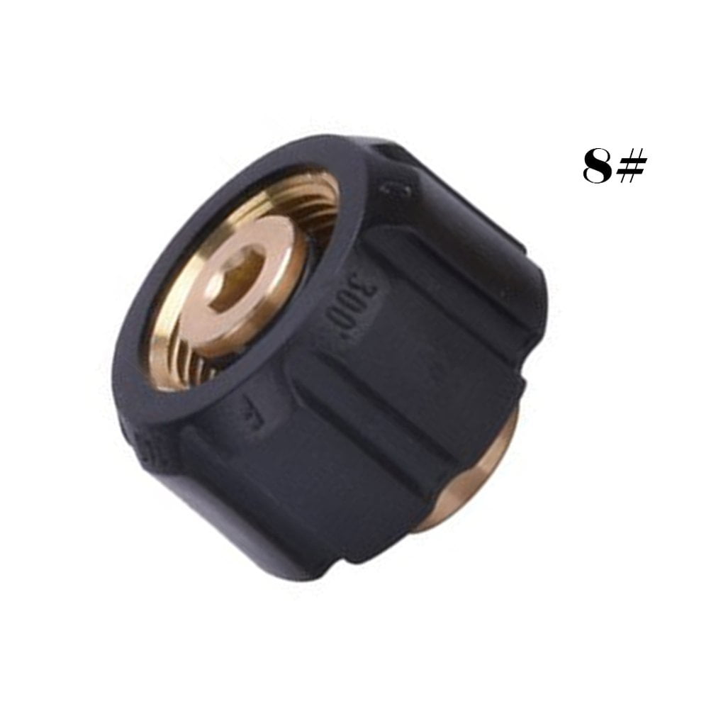 High Pressure Car Wash Water Gun Foam Pot Adapter Pure Copper Water Gun ...