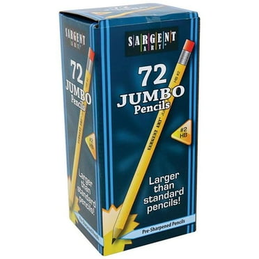 RevMark Jumbo Round Red Pencil 24-Pack with Black Lead, USA Made ...