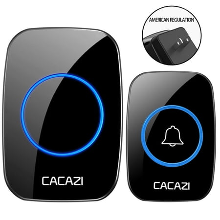 Xinxinyy Wireless Waterproof Doorbell Plug and Play Accessible Signals ...