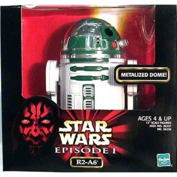 Star Wars Episode 1 R2-A6 with Metalized Dome by Hasbro - Walmart.com ...