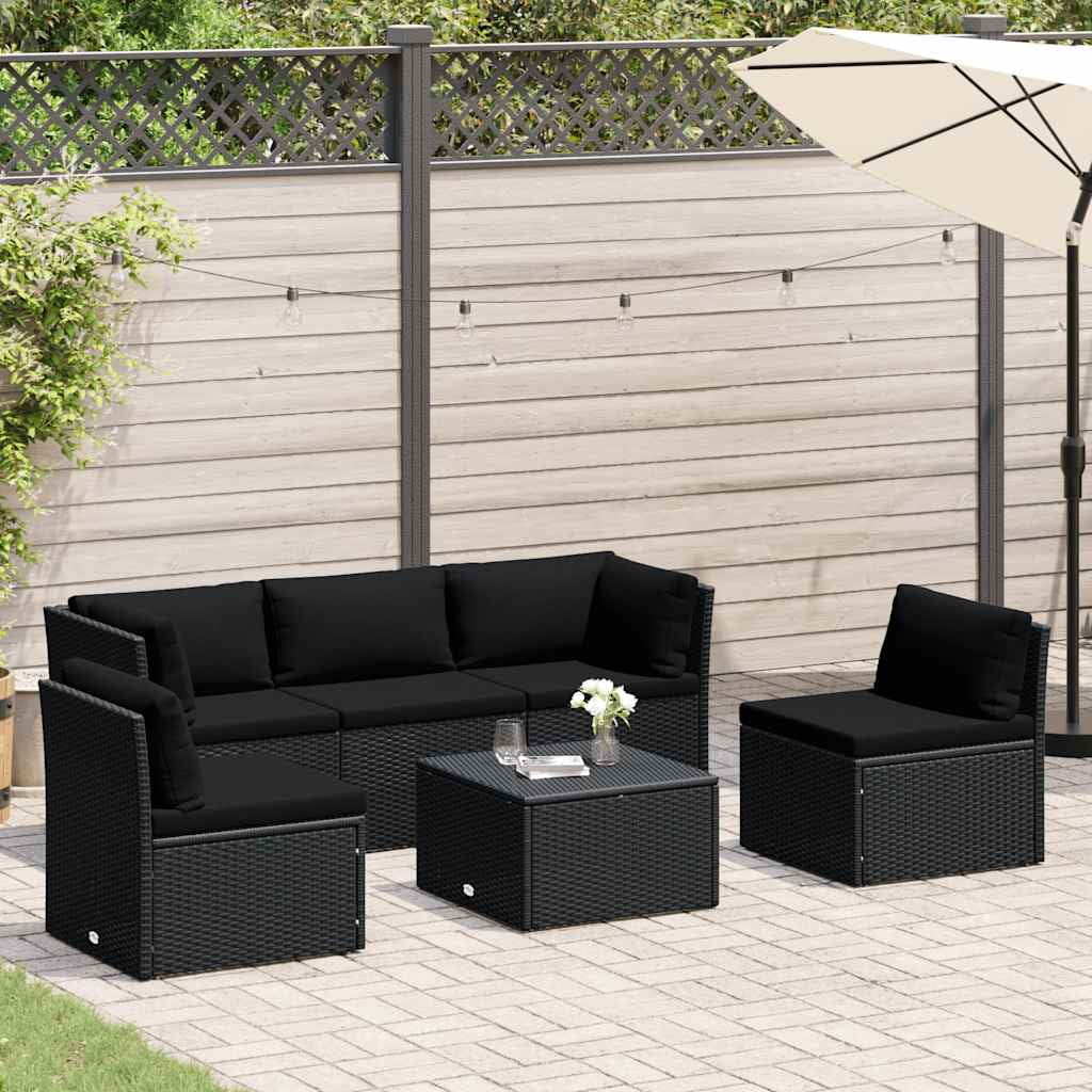 Click here for Vidaxl 4 Piece Garden Lounge Set With Cushions Pol... prices
