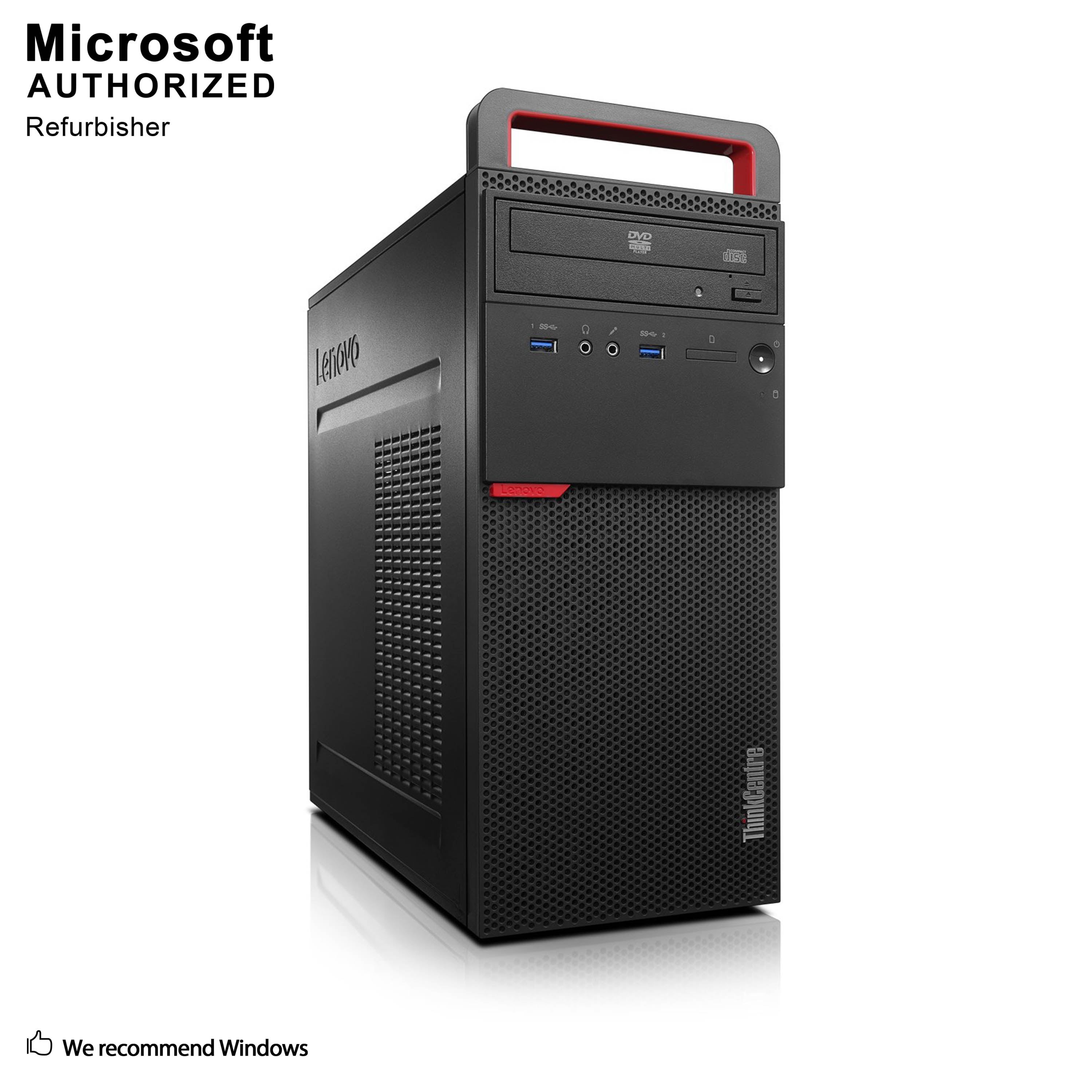 Refurbished Grade A Lenovo ThinkCentre M700 Tower PC, Intel Quad Core ...