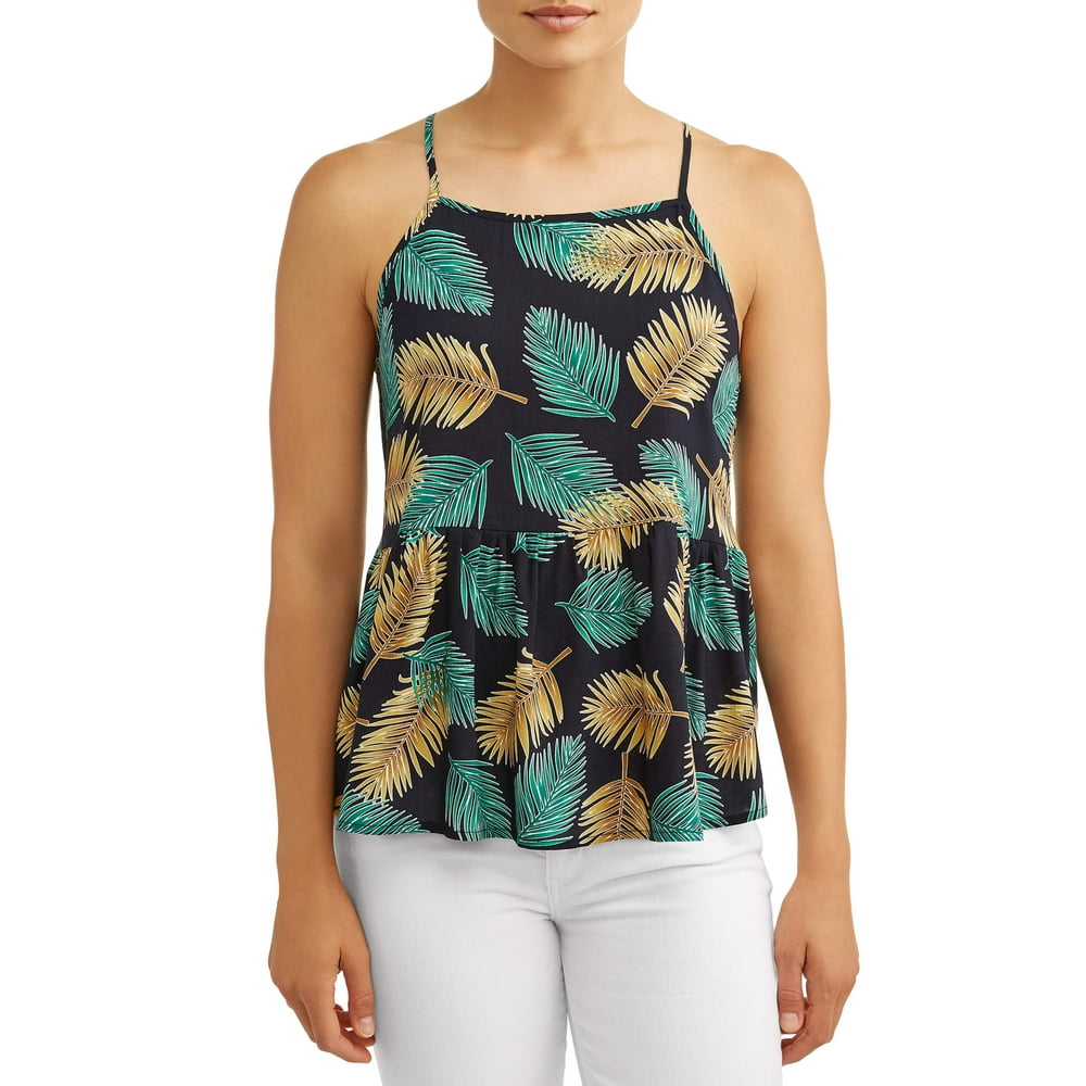 Love Sadie - Love Sadie Women's Flounce Tank Top - Walmart.com ...