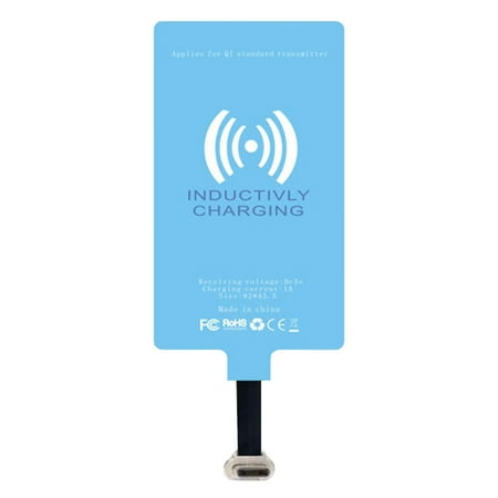Wireless Charger Receiver Universal Fast Charge Mini 8pin Type-c Qi ...
