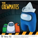 Among Us Plush Buddy Blue Crewmate White Sailor Hat 8" Soft Doll Game P ...