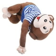 Masteelf Monkey Paper Towel Storage Box Plush Monkey Tissue Dispenser ...