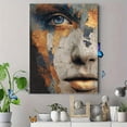 Abstract Portrait Canvas Print， Suitable for Living Room， Bedroom ...