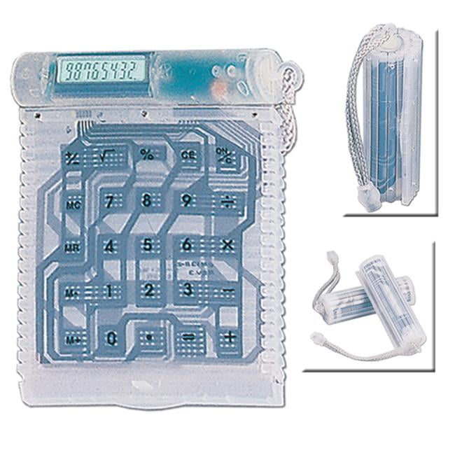 Natico Originals Flexi-Cal Roll-Up Translucent Calculator - Walmart.com