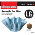 Shop-Vac Reusable Dry Disc Filter, General Use, 3 Pack, Type T, Paper ...