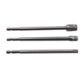 1/3pcs 150mm Drill Bit Socket Adapter Set Extension Bar 1/4 3/8& 1/2 ...