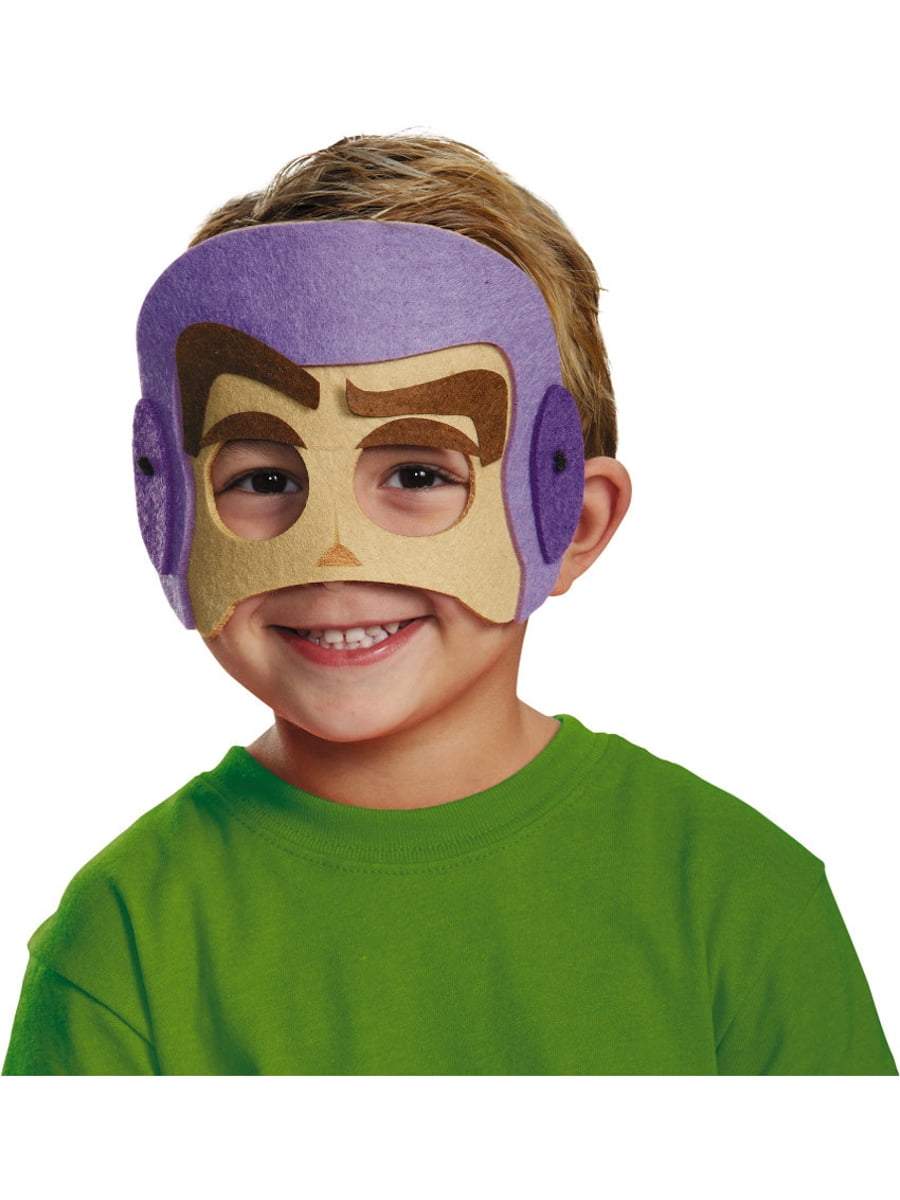 Disguise Costumes Childs Boys Buzz Lightyear Toy Story Felt Half-Mask ...