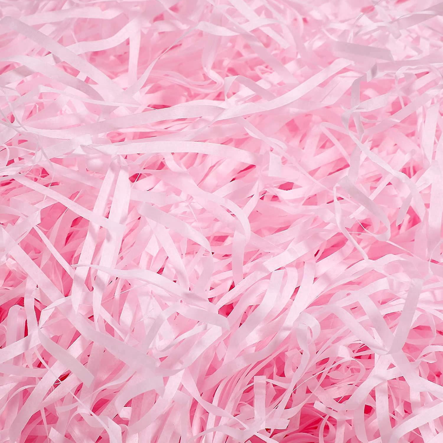 Relleno para cesta de regalo BRILLAR Papel triturado rosa pálido 100 ...