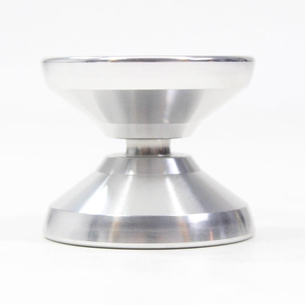 Ace Yo Gravitation 6 Yo-Yo - Mono-Metal YoYo (Shiny Silver with Etching ...