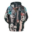 Terrifier Casual Pullover Hoodie Unisex Hooded Sweatshirt Novelty 3D ...