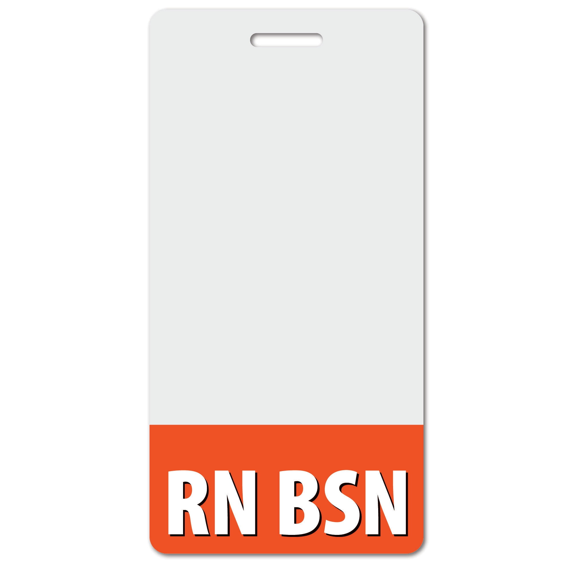 RN BSN Heavy Duty Vertical Bright Orange (50 pack) - Spill & Tear Proof ...