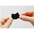 Scotch Indoor Fasteners, Holds 3 lbs., Black, 7/8" x 7/8", 12 Sets ...