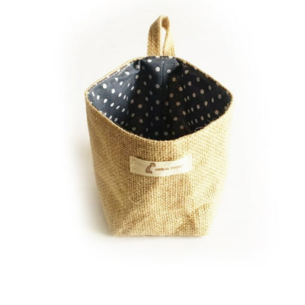 braveheart Living Room Storage Sack Non-woven Storage Basket Bag Cloth ...