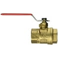 Rwv Brass Ball Valve With Threaded Ends, 1 In., Lead Free - Walmart.com