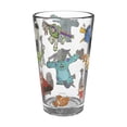 Zak Designs Disney 16oz Glass Cup Set (2pk) - Walmart.com