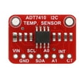 ADT7410 Temperature Sensor Breakout Board I2C Interface Accurate −40℃ to 105℃ Temperature Sensor ...