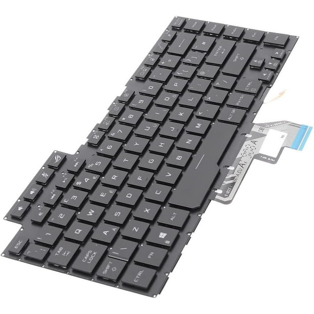 New US Black English Backlit Laptop Keyboard (Without palmrest) for ...