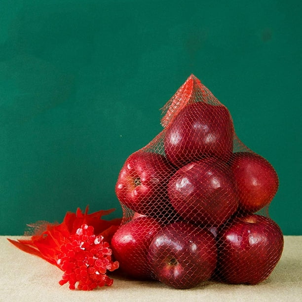 100Pcs Reusable Mesh Nylon Netting with Loop-Style Closures,Plastic ...