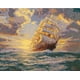 Thomas Kinkade Paint By Number Kits 16"X20"-Courageous Voyage - Walmart.com