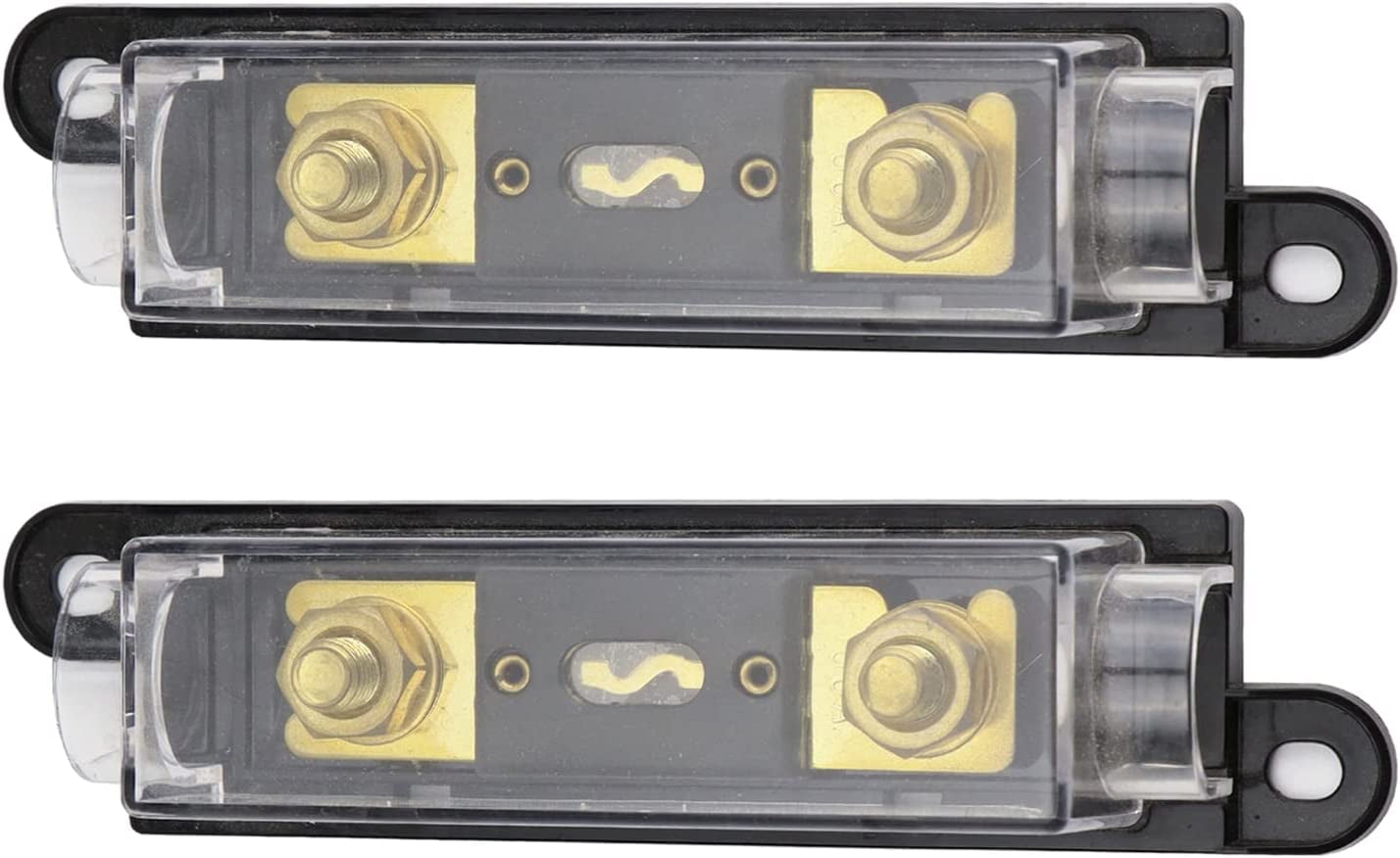 100A ANL Fuse Holder Kit - 2pcs Fuse Distribution Block with Visible ...
