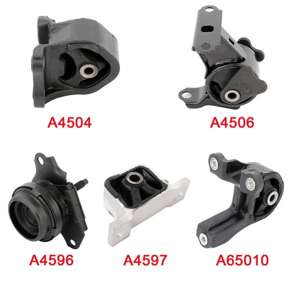 ISA Engine & Trans Mount Set for 2005-2006 Honda Odyssey EX-L/Touring 3 ...