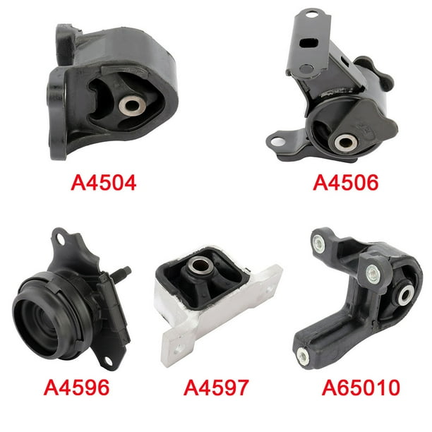 ECCPP Engine Motor and Trans Mounts Set of 5 Fit For 2002 2003 2004 ...