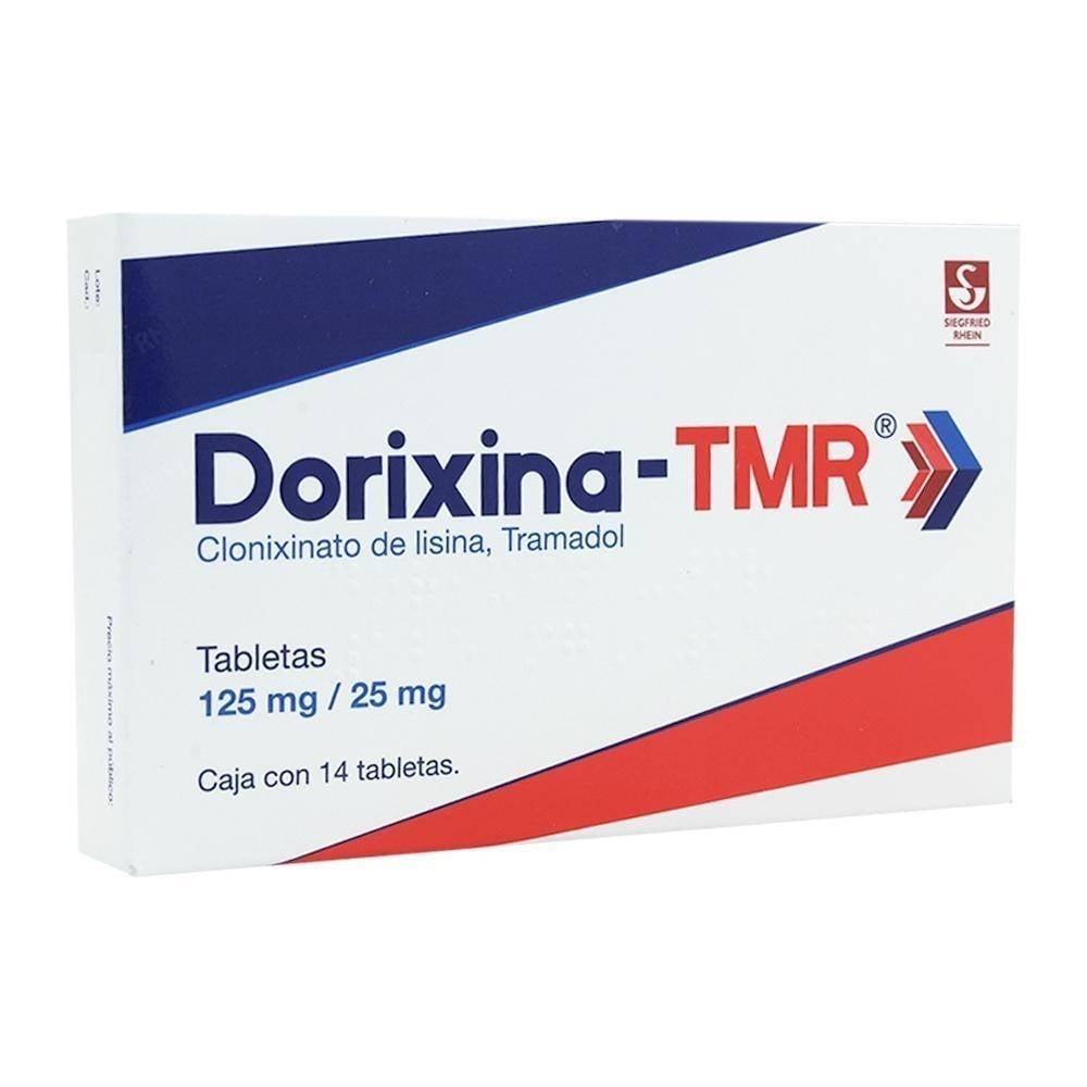 Dorixina-TMR 125 mg/25 mg 14 tabletas | Bodega Aurrera en línea