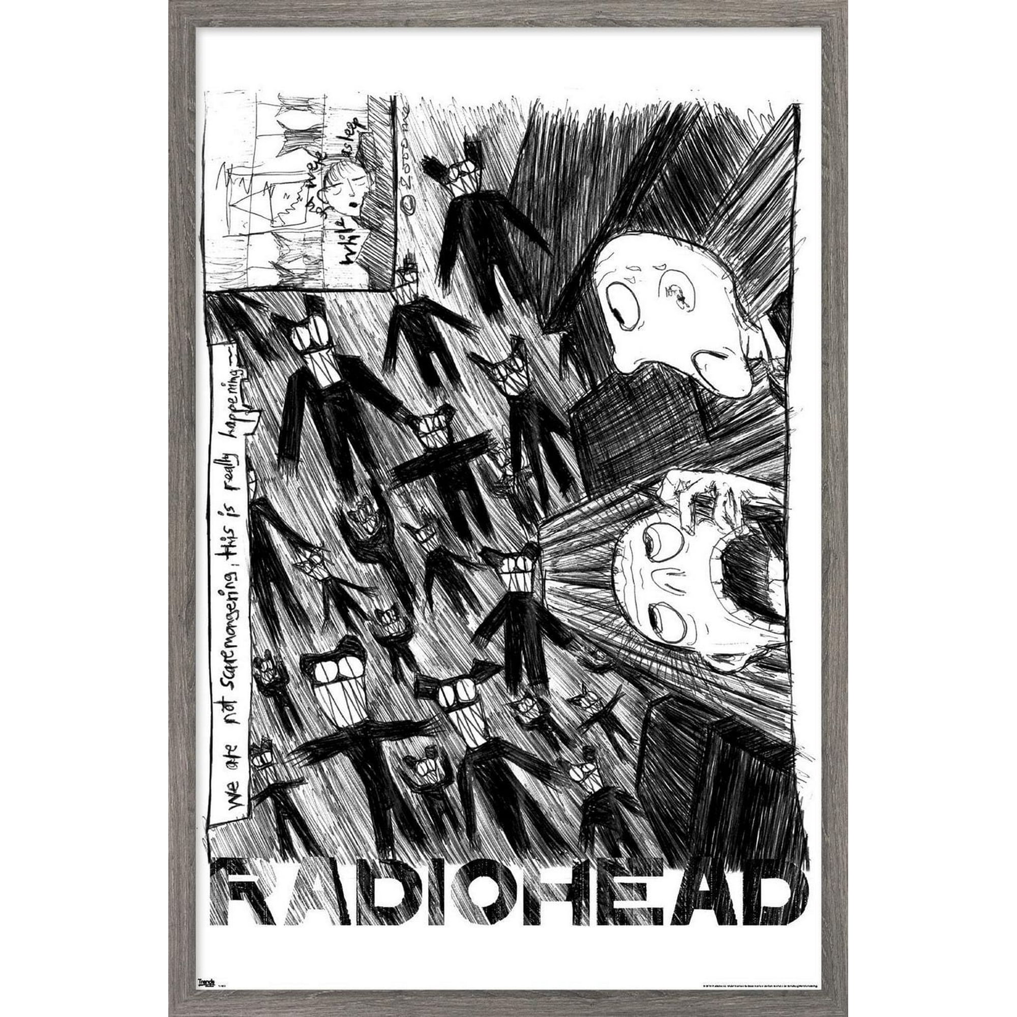 Click here for Trends International Radiohead - Scribble Wall Pos... prices
