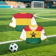 PLHWHYQ Women’s Egypt Inspired Cropped Soccer Jersey V-Neck Short ...