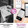 Cute Cat Mini Thermal Printer, Bluetooth Inkless Pocket Printer for ...