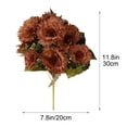 Artificial Flower Decor, Wedding Bouquet, Display, Vibrant Imitation ...