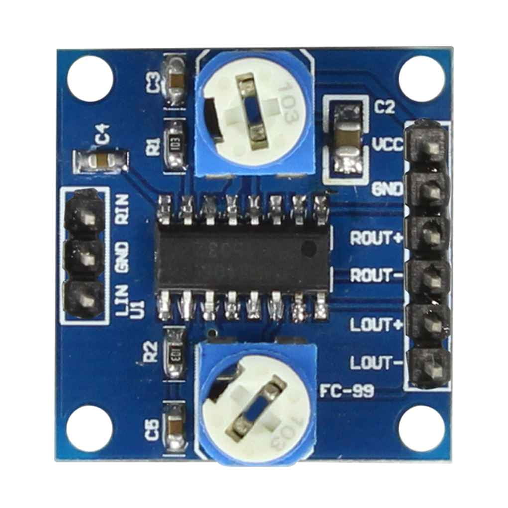 Buy PAM8406 Digital Amplifier Board with Volume Potentiometer Stereo ...